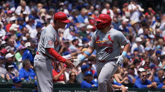 Pedro Pagés conectó su segundo jonrón en tres días en Wrigley Field ...